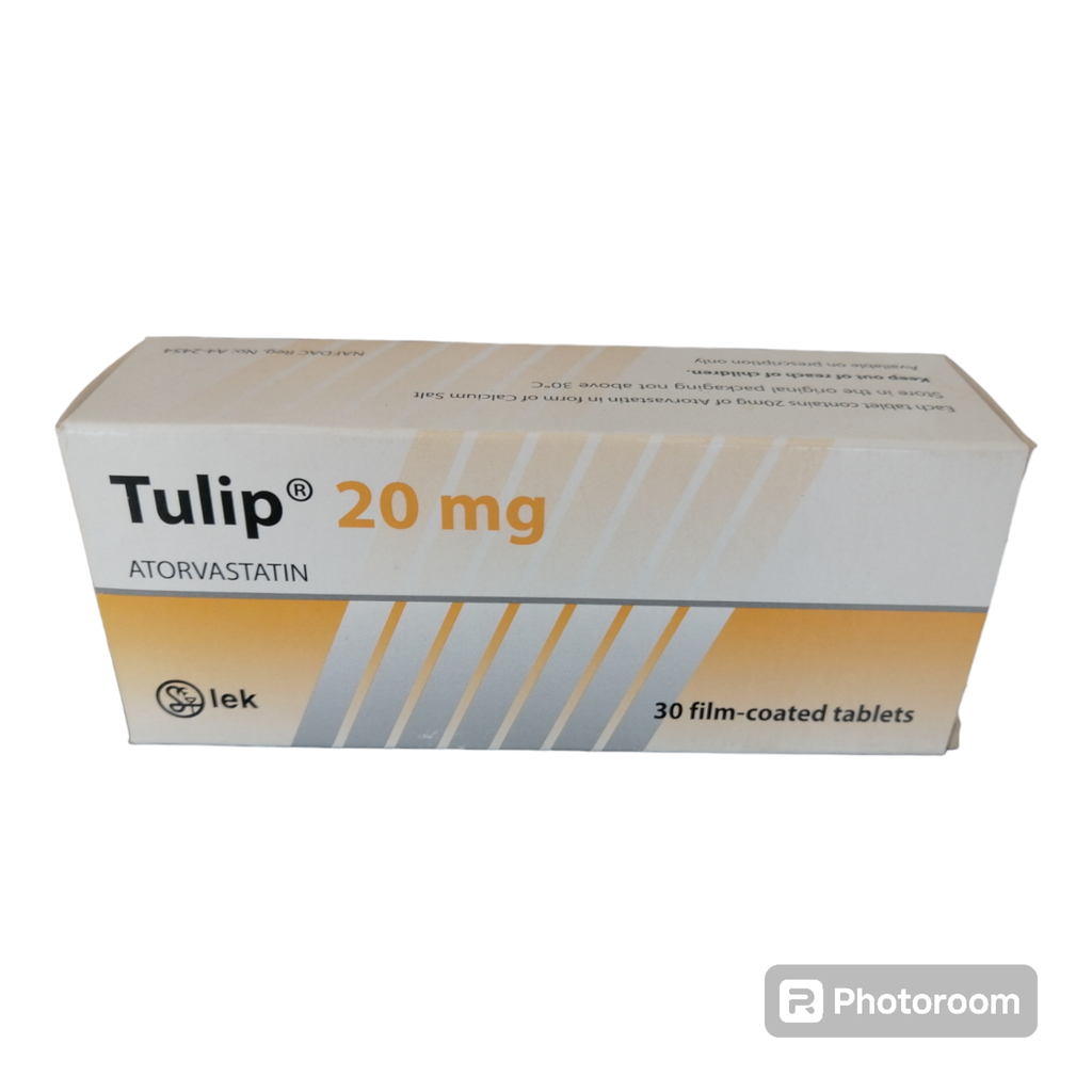 Tulip (Atorvastatin) 20mg | Amkamed Pharmaceuticals